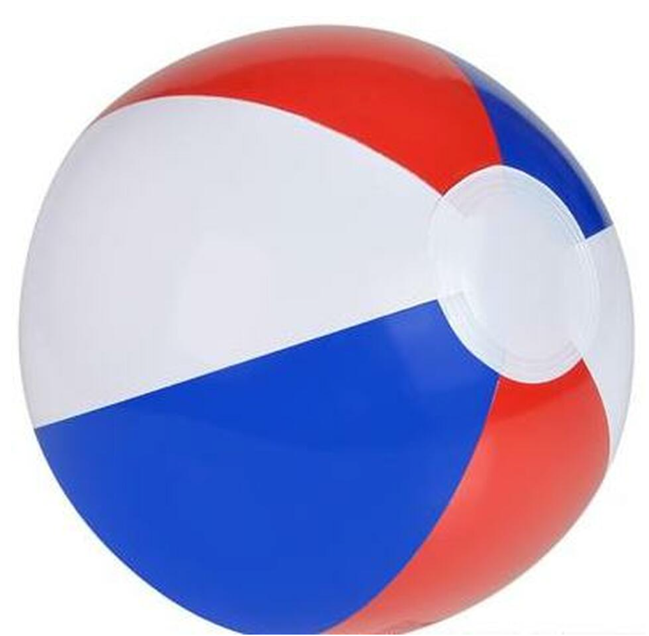 Red, White & Blue Beach Ball (Pack of 5) – Little Holiday